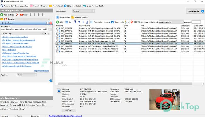 Download Advanced Renamer 3 89 Commercial Free Full Activated